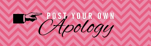Apology Letter Strategies & Verbal Apologies